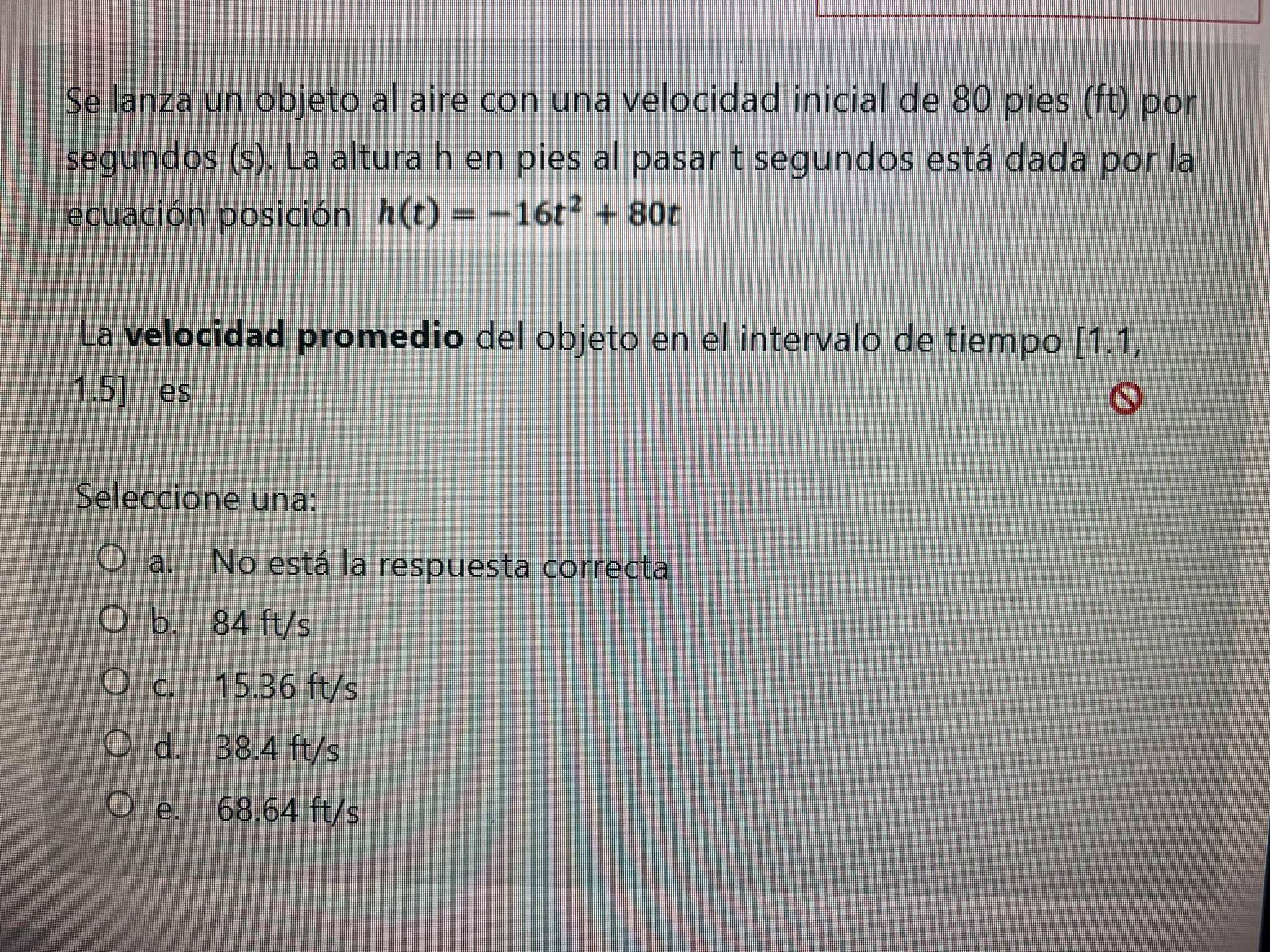 Solved Se lanza un objeto al aire con una velocidad inicial | Chegg.com