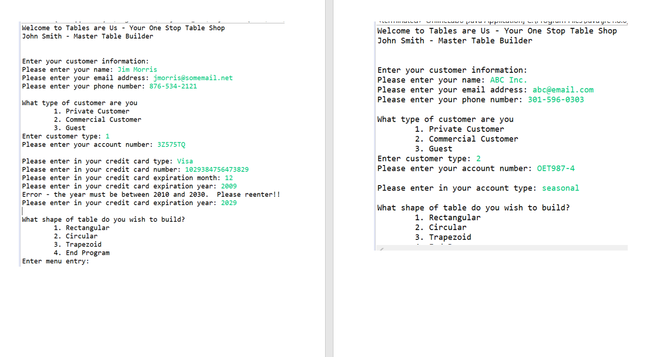 CMSY 166 Lab 6 - Inheritance The superclass has two | Chegg.com