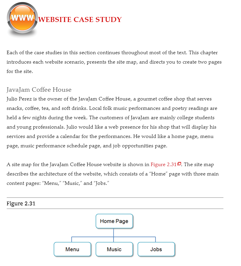 Solved Web Develpment and Design Foundations with html5 9th | Chegg.com