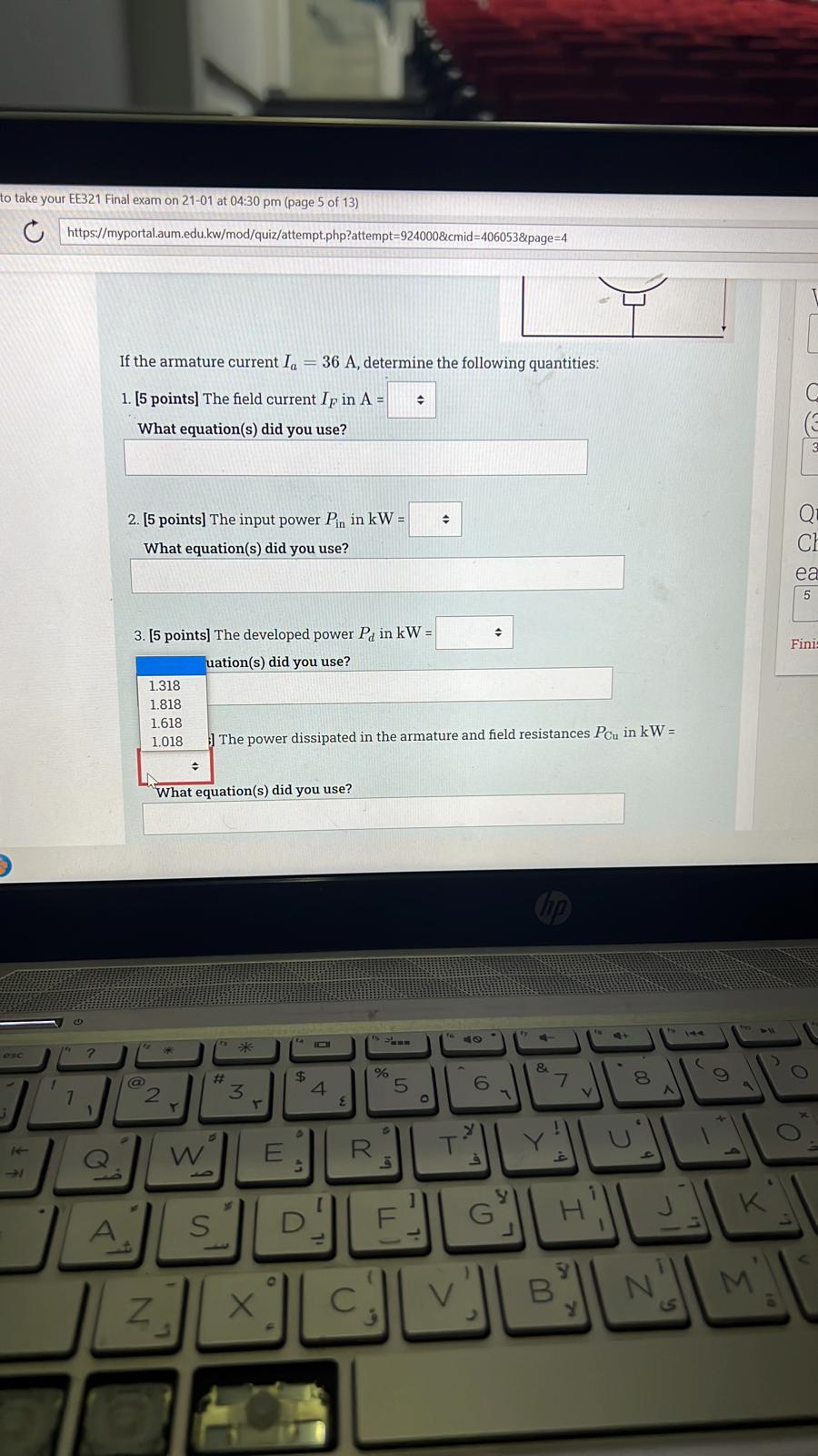 Solved Question 4 Not yet Question 3 - Part B (20 points): | Chegg.com