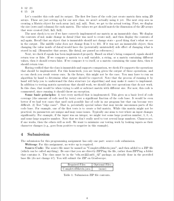 Solved Implementing an Immutable Data Type Summary: Using | Chegg.com