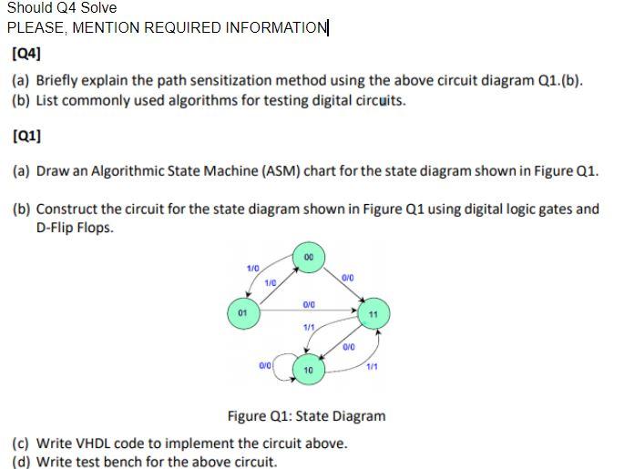 Should Q4 Solve PLEASE, MENTION REQUIRED INFORMATION | Chegg.com