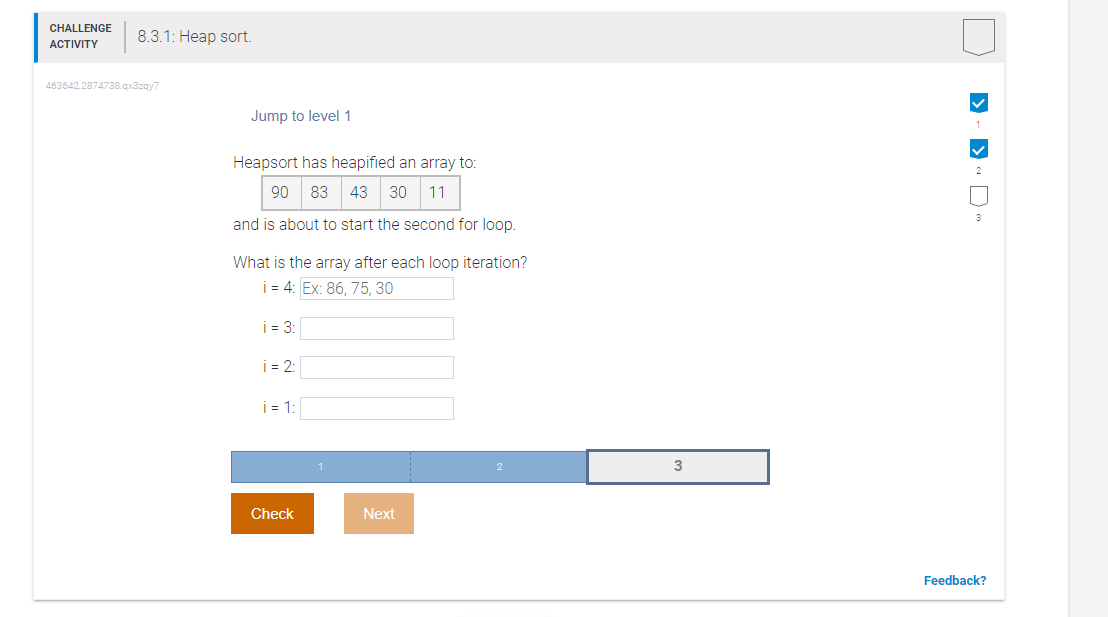 Solved Heapsort Has Heapified An Array To And Is About To 