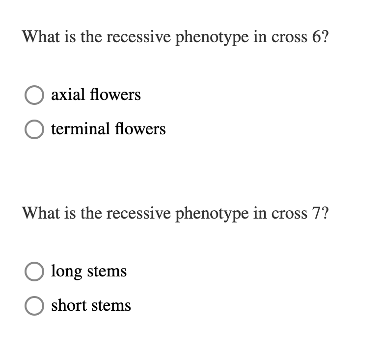 Solved Parental Phenotypes F1 F2 F2 ratio 1. round x | Chegg.com
