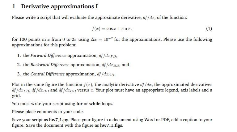 Solved Please use python, I'm just confused as to how to | Chegg.com