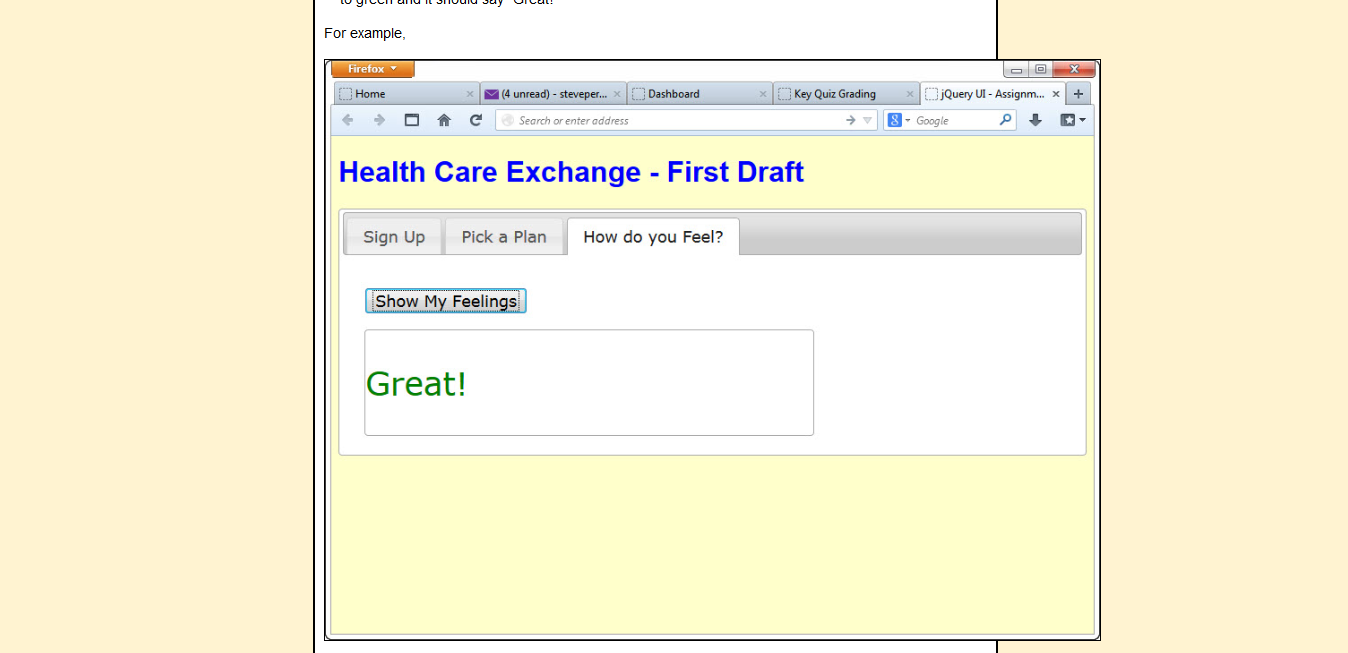 Javascriptjqueryui 1 If No Plan Has Been 