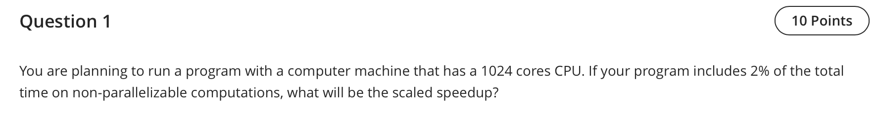 Solved You are planning to run a program with a computer | Chegg.com