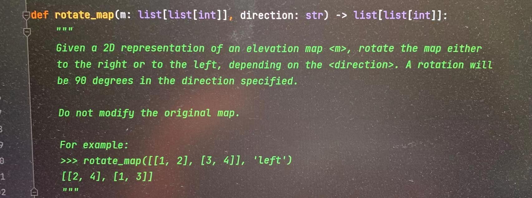 Solved DO NOT USE ANY recursion, break/continue, imports, | Chegg.com