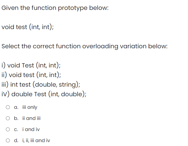 Solved Based on the code segment below, choose the correct | Chegg.com