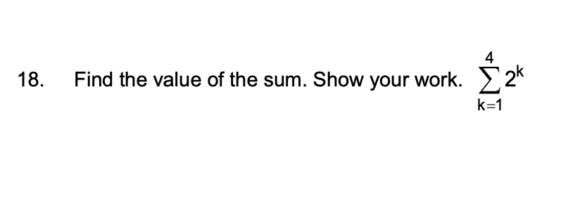 Solved 21. Express the finite sum in summation notation and | Chegg.com