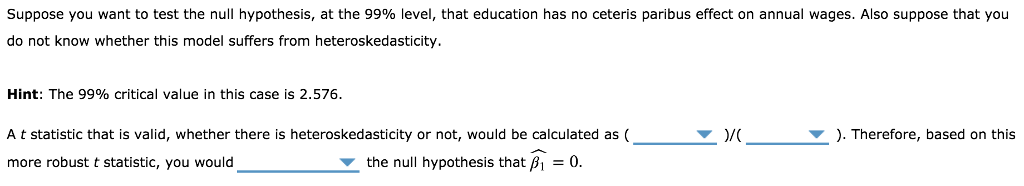 Solved 10. Heteroskedasticity-robust inference Suppose a | Chegg.com