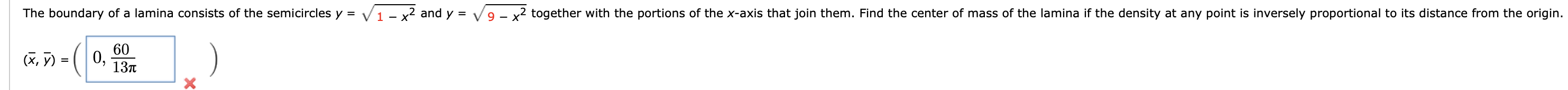 Solved (x‾,bar (y))=(,) | Chegg.com