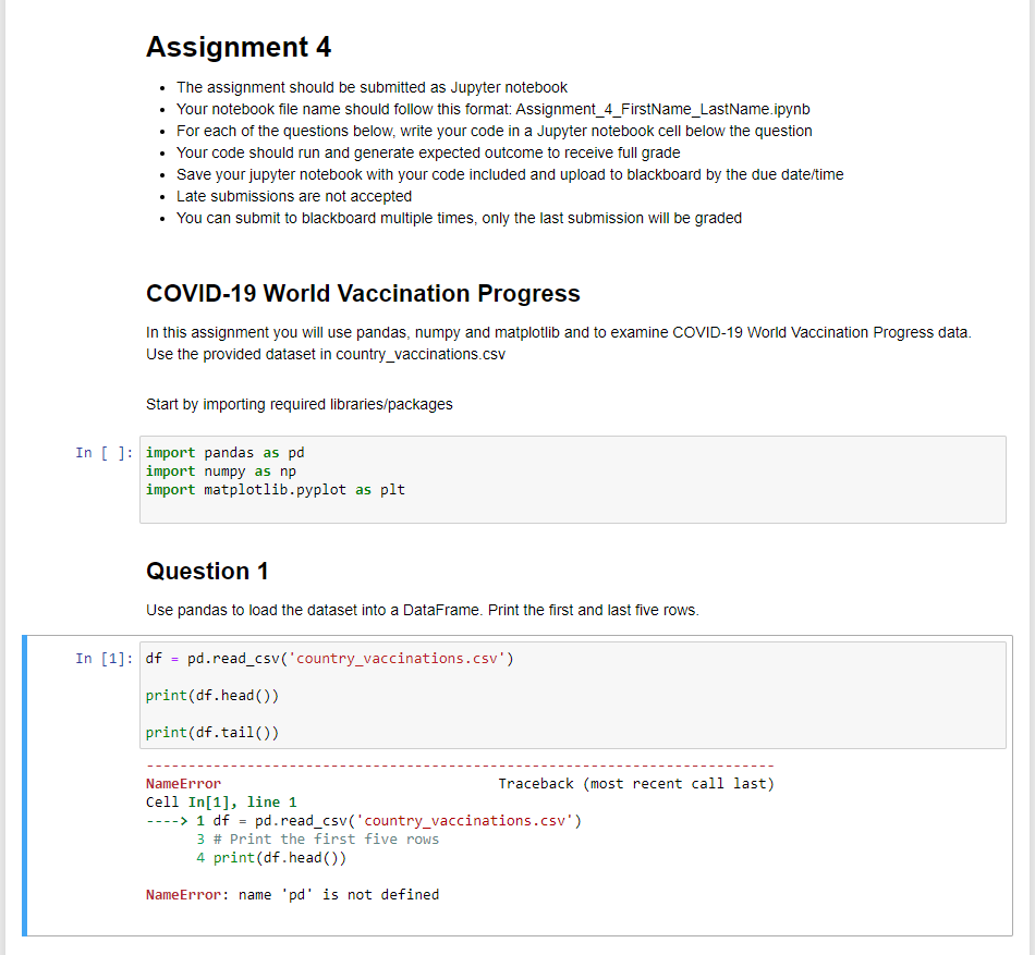 Solved How would I define pd. ﻿Python | Chegg.com