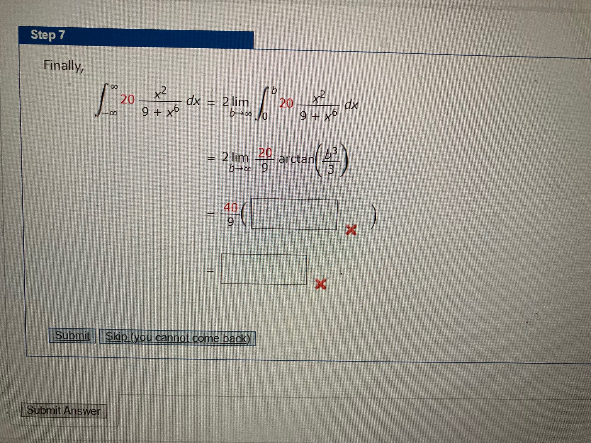 Solved Finally, | Chegg.com