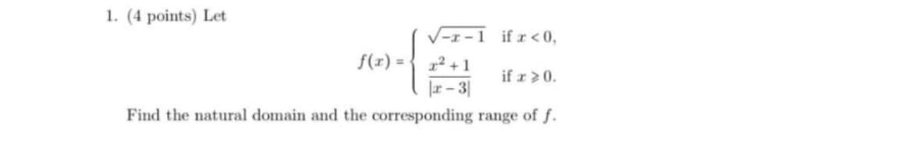 Solved (4 ﻿points) | Chegg.com