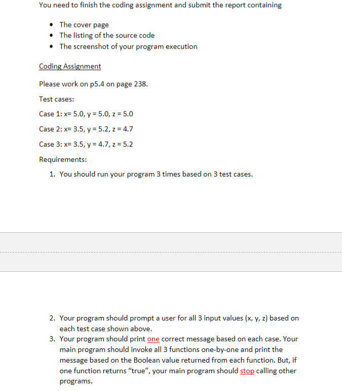 Solved P5.4 Write the following functions: a. bool | Chegg.com