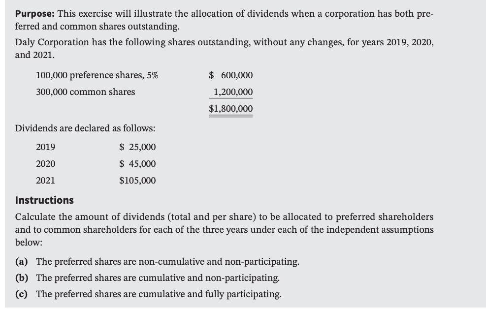 Solved Purpose: This exercise will illustrate the allocation | Chegg.com