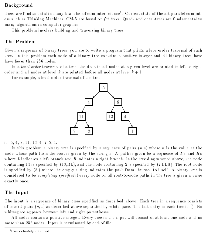 Solved Background Trees are fundamental in many branches of | Chegg.com
