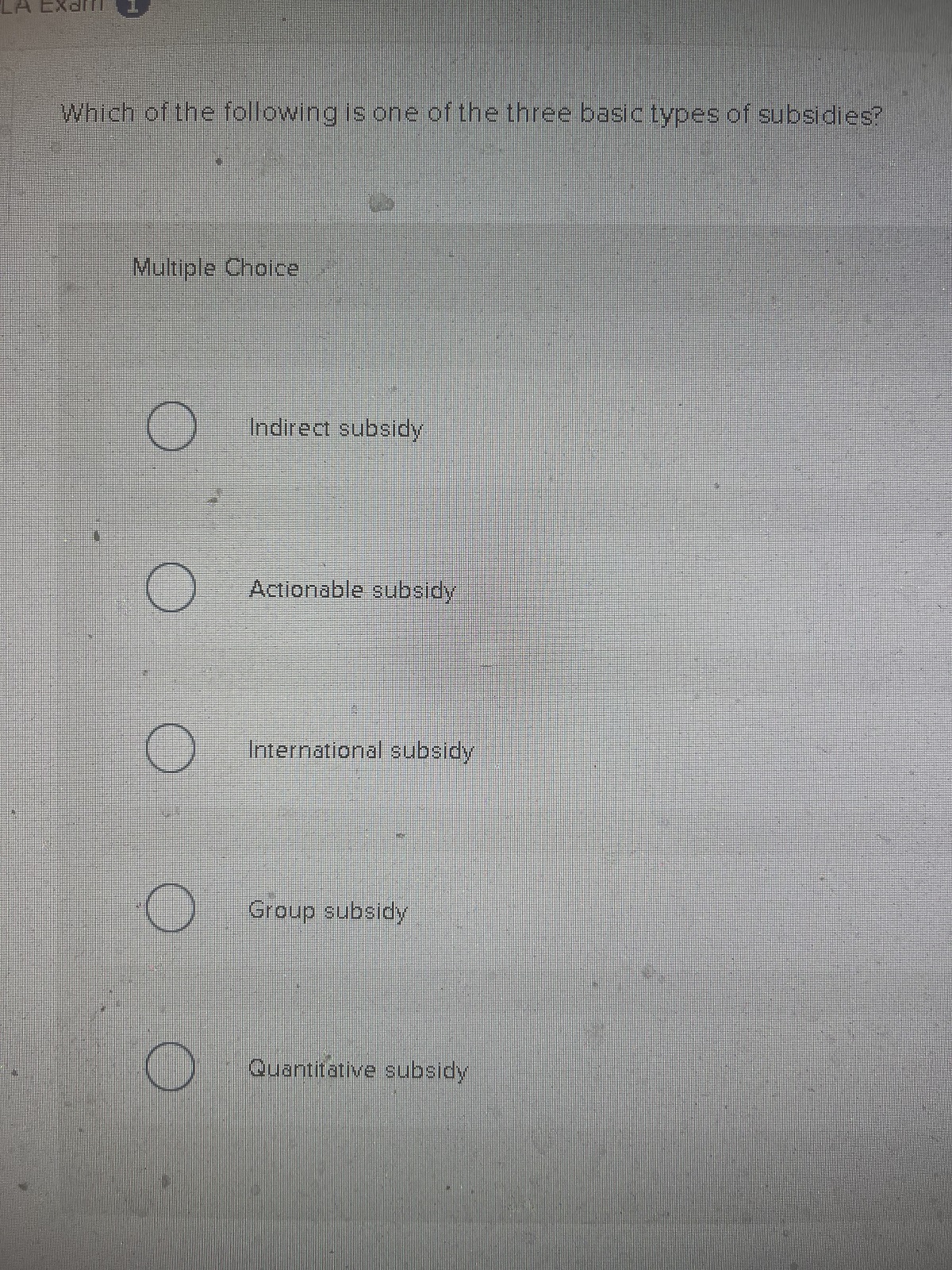 Solved Which of the following is one of the three basic | Chegg.com