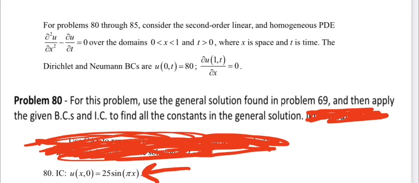 Consider the second-order linear, and homogeneous PDE | Chegg.com