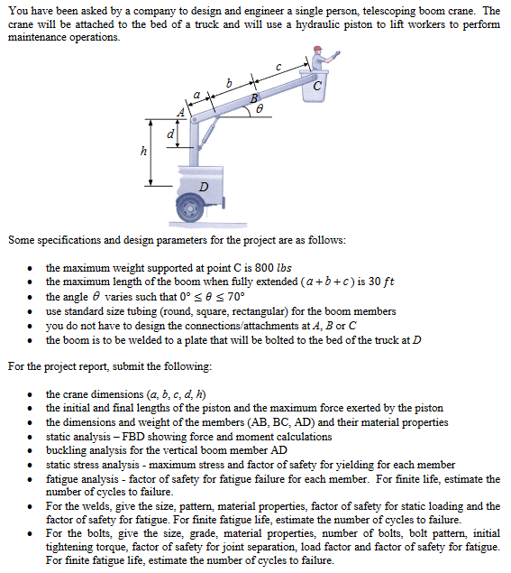 Telescoping Boom Design