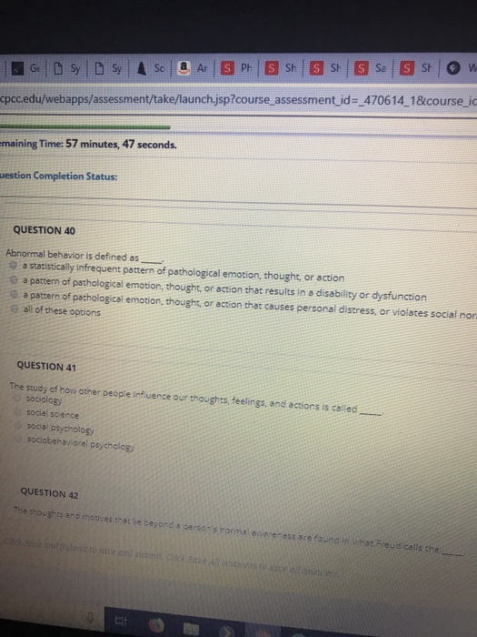 Solved pcc.edu/webapps/assessment/take/launch.jsp?course | Chegg.com