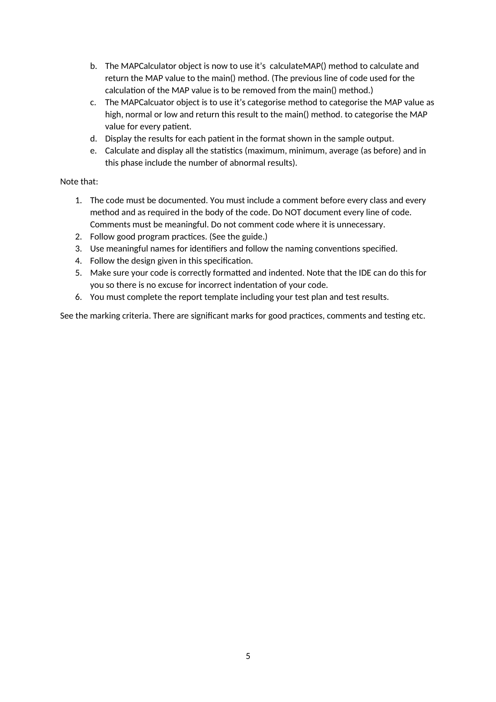 Solved Assessment Task You are to develop a Java console | Chegg.com