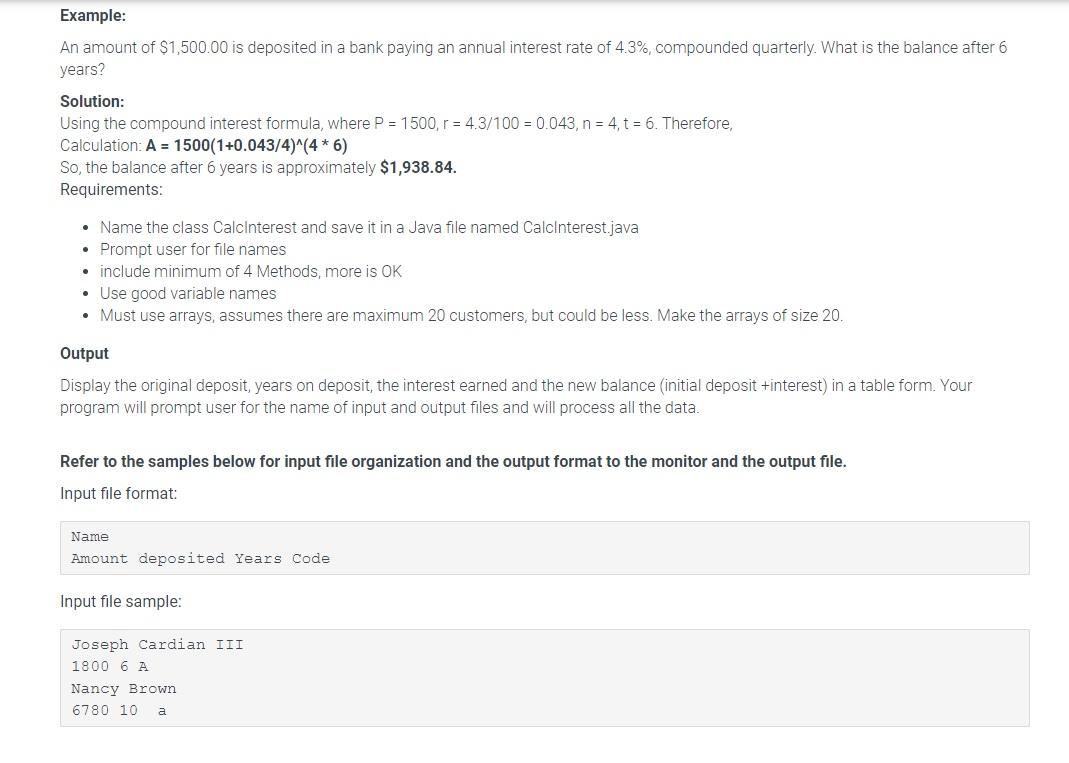 Solved 8.30 Programming Assignment 2 Assignment 2 For this | Chegg.com