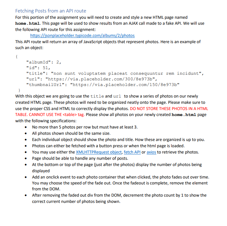 Solved How to do the JavaScript for following instruction. | Chegg.com
