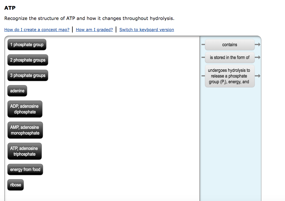 Solved ATP Recognize the structure of ATP and how it changes | Chegg.com