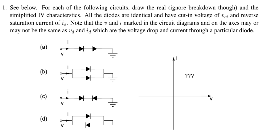 Solved See below. For each of the following circuits, draw | Chegg.com