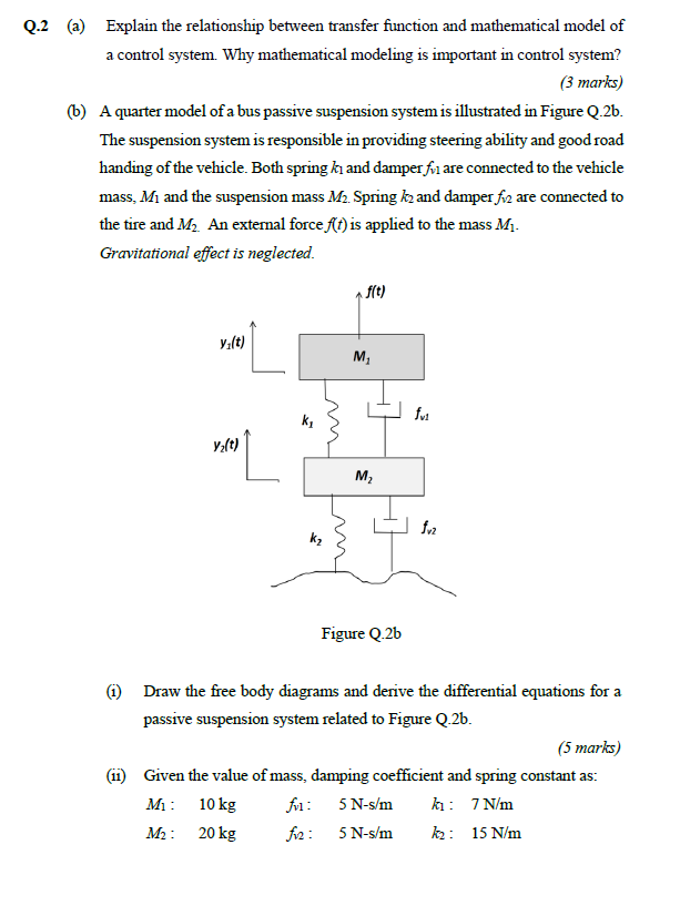 Q.2 (a) Explain the relationship between transfer | Chegg.com