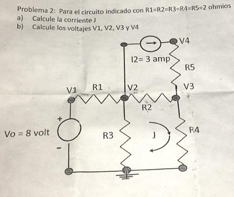 Solved Given the circuit with r1=r2=r3=r4=r5= 2 ohms, | Chegg.com