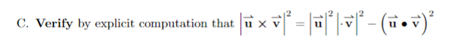 Solved C. ﻿Verify by explicit computation that | Chegg.com