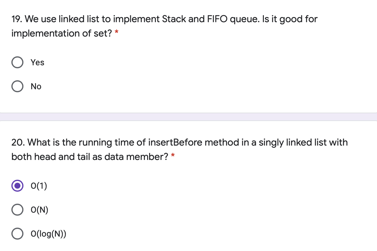 Solved 19. We use linked list to implement Stack and FIFO | Chegg.com