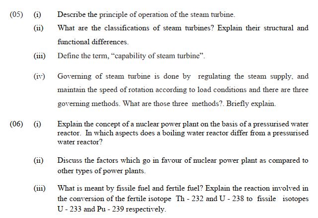 Solved (05) (i) ﻿Describe the principle of operation of the | Chegg.com