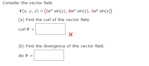 Solved Consider the vector field. | Chegg.com