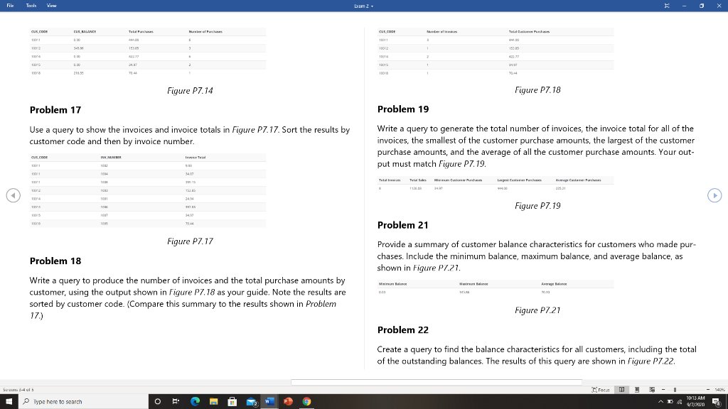GURE P7.9 THE CHOZ SALECO DATABASE Relational diagram | Chegg.com