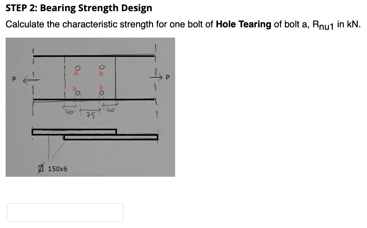 Description Bolts: M24 – Standard holes Bolt Grade: | Chegg.com