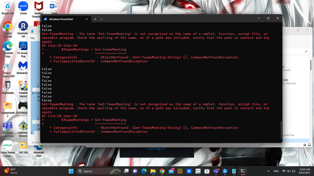 Solved function ScheduleTeamsMeetings { # Define the | Chegg.com