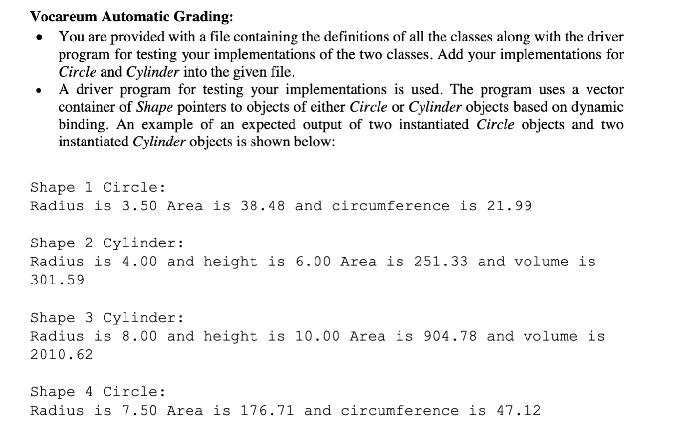 Solved (a) You are given an abstract superclass | Chegg.com