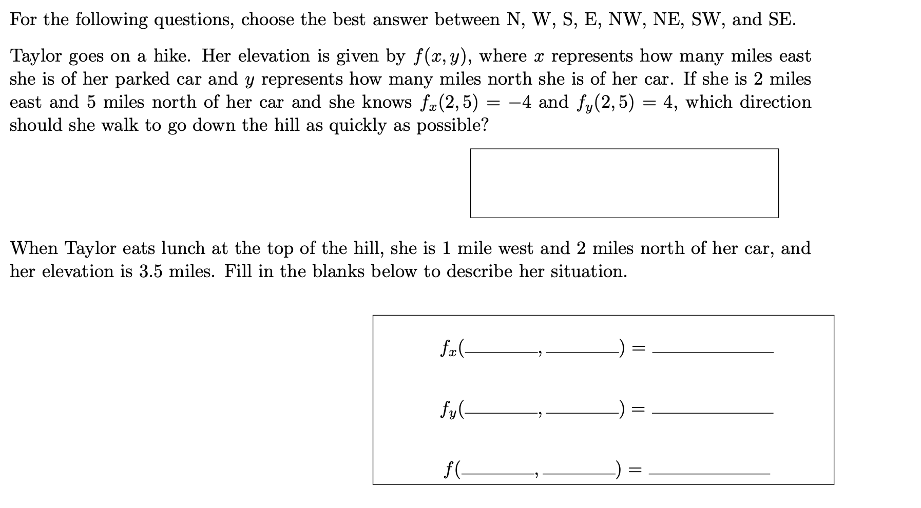 Solved For the following questions, choose the best answer | Chegg.com