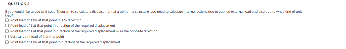Solved If you would like to use Unit Load Theorem to | Chegg.com
