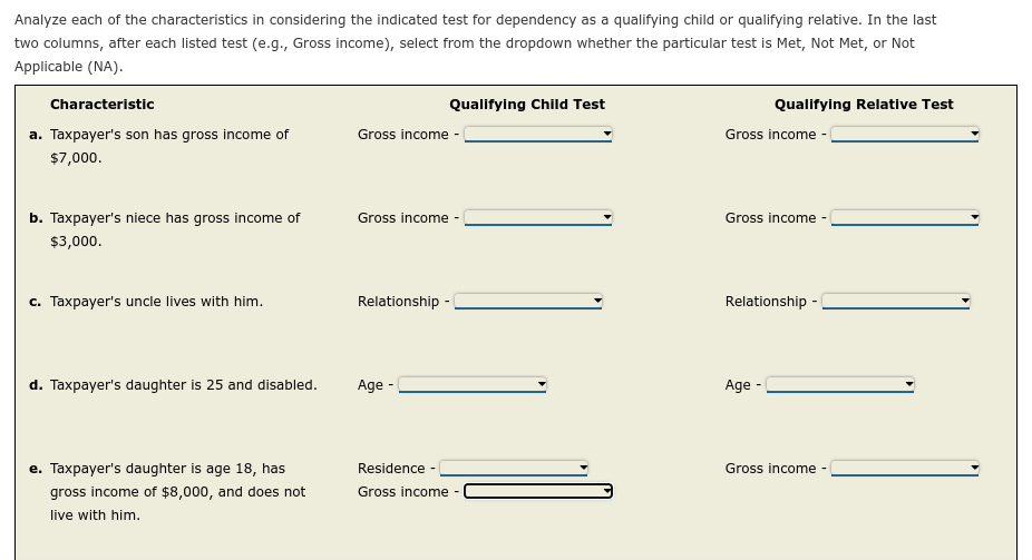 Solved Analyze each of the characteristics in considering | Chegg.com