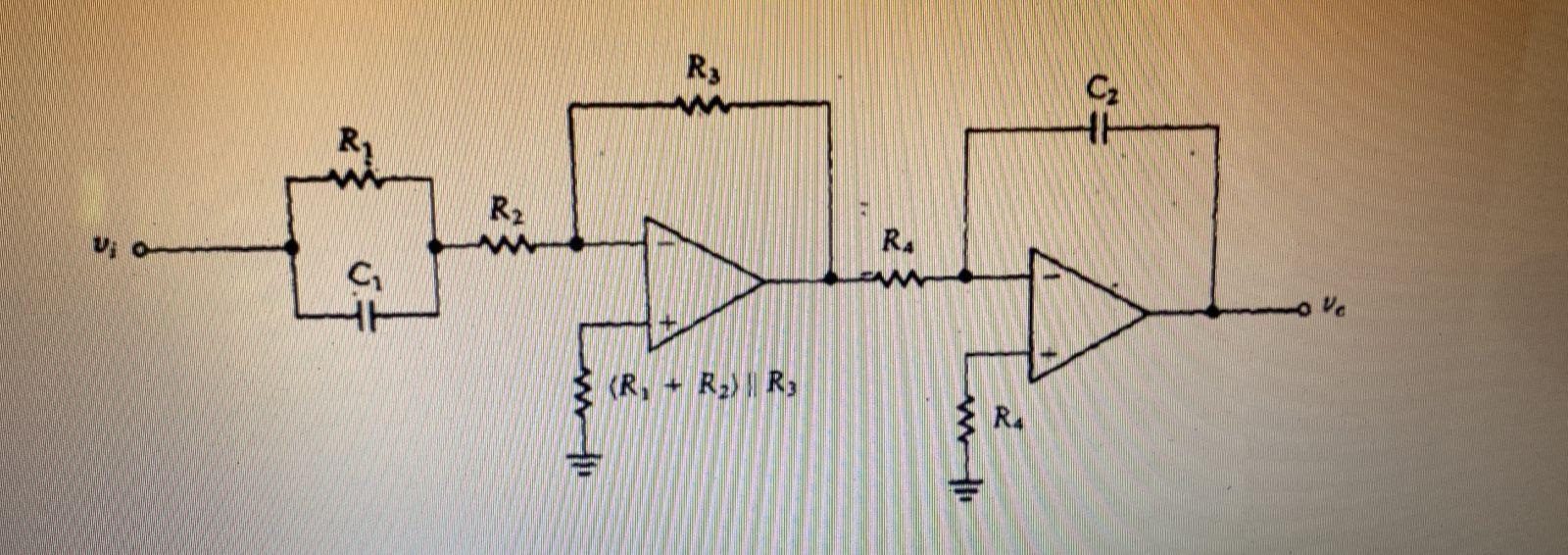 Solved Active filters I Based on figure , the following | Chegg.com