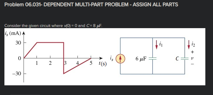 Solved Problem 06.031- DEPENDENT MULTI-PART PROBLEM-ASSIGN | Chegg.com