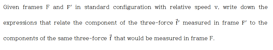 Solved Given frames F and f' in standard configuration with | Chegg.com