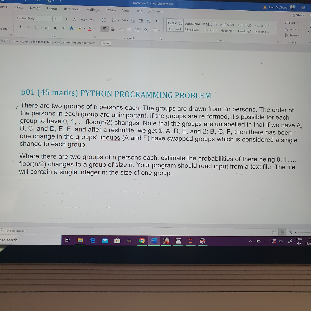 PYTHON PROBLEM. Hi im having trouble with this | Chegg.com