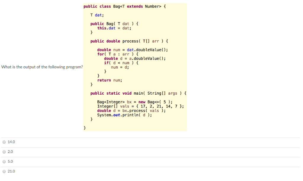 Solved Which of the following statements about Java | Chegg.com