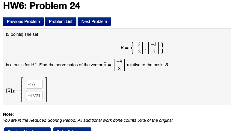 Solved HW6: Problem 23 Previous Problem Problem List Next | Chegg.com